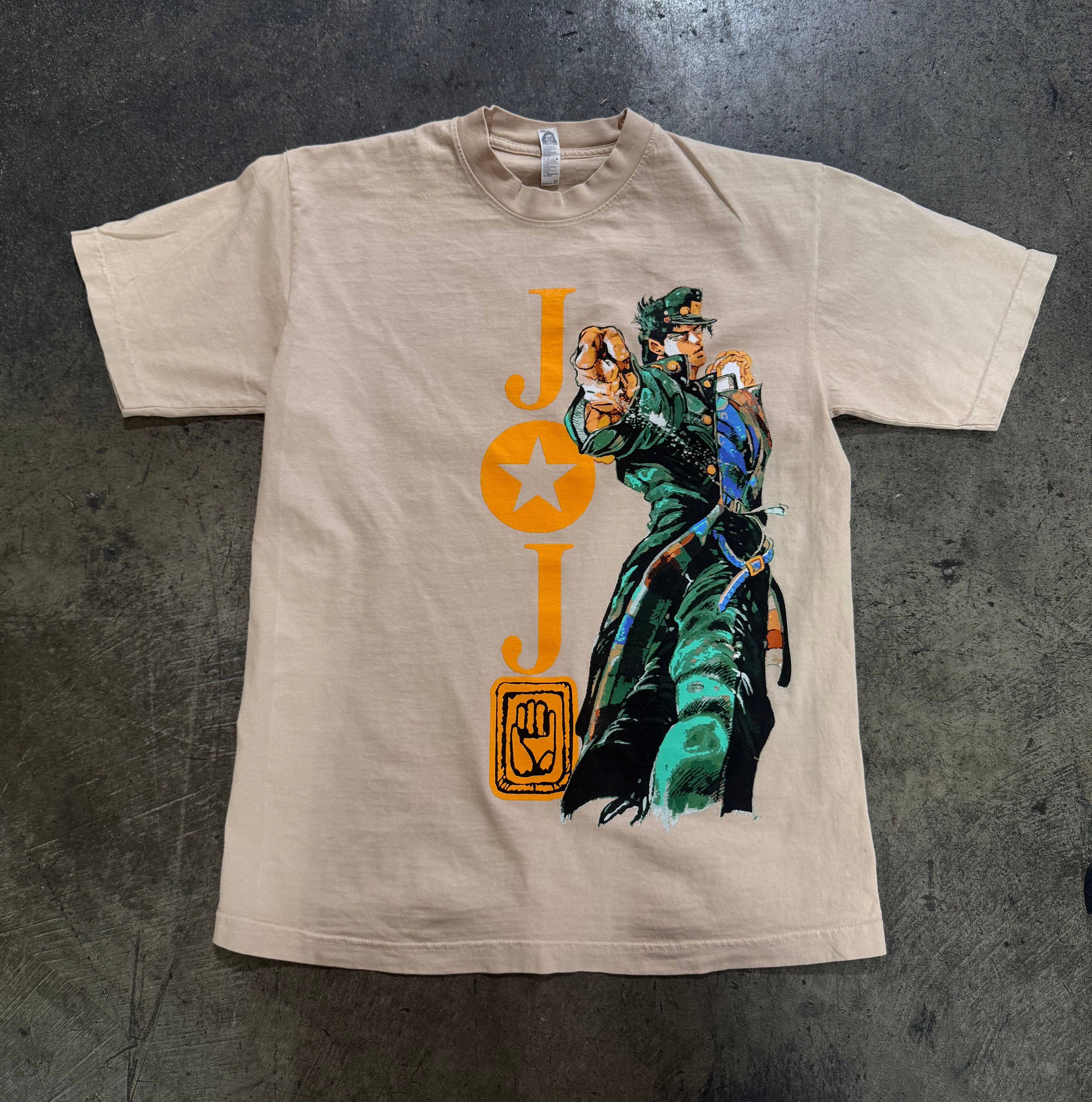"JOTARO" HEAVY SCREENPRINT SHIRT – Hoshi Clothing Inc.
